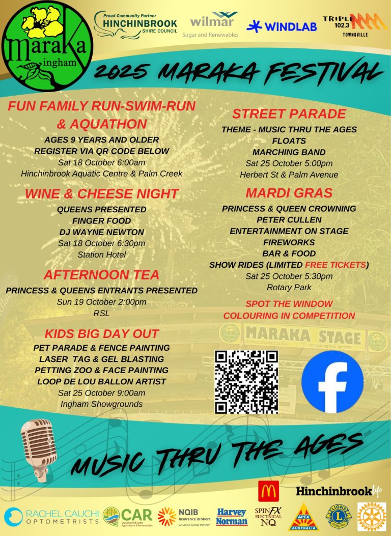 Maraka Festival | Hinchnbrook Chamber of Commerce, Industry and Tourism